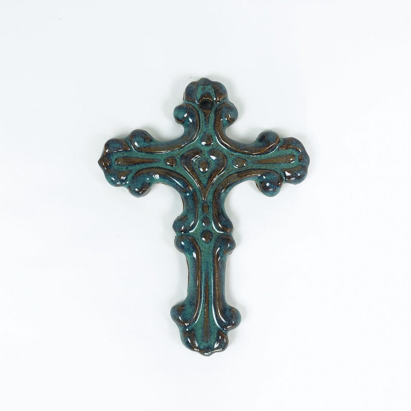 Pottery Cross - Etsy