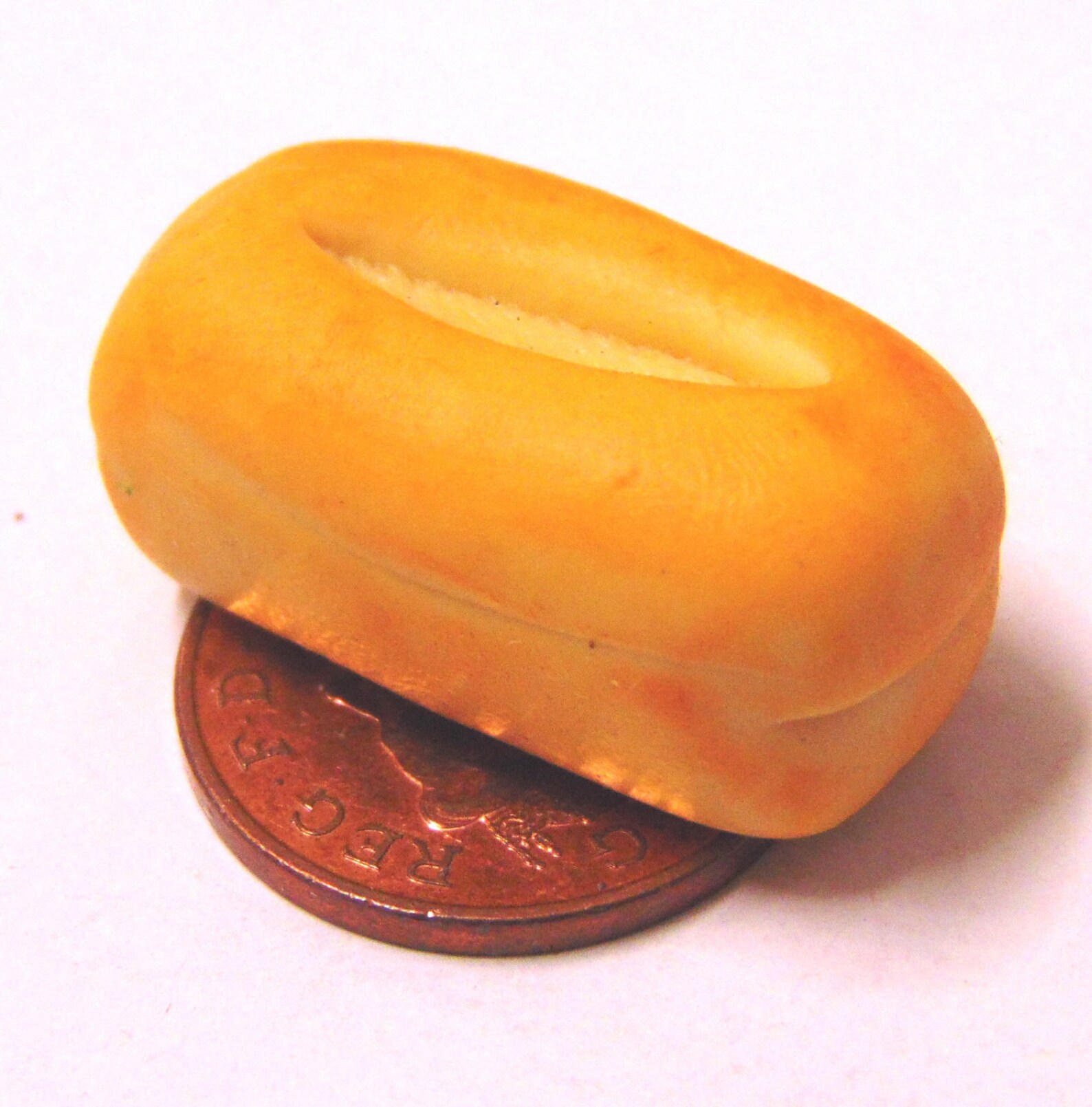 1:12 Scale A Hand Made Loaf of Bread Split Tin Dolls House - Etsy