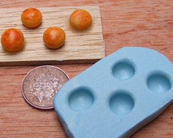 1:12th Scale Reusable Silicon Rubber Bread Mould Dolls Set of - Etsy