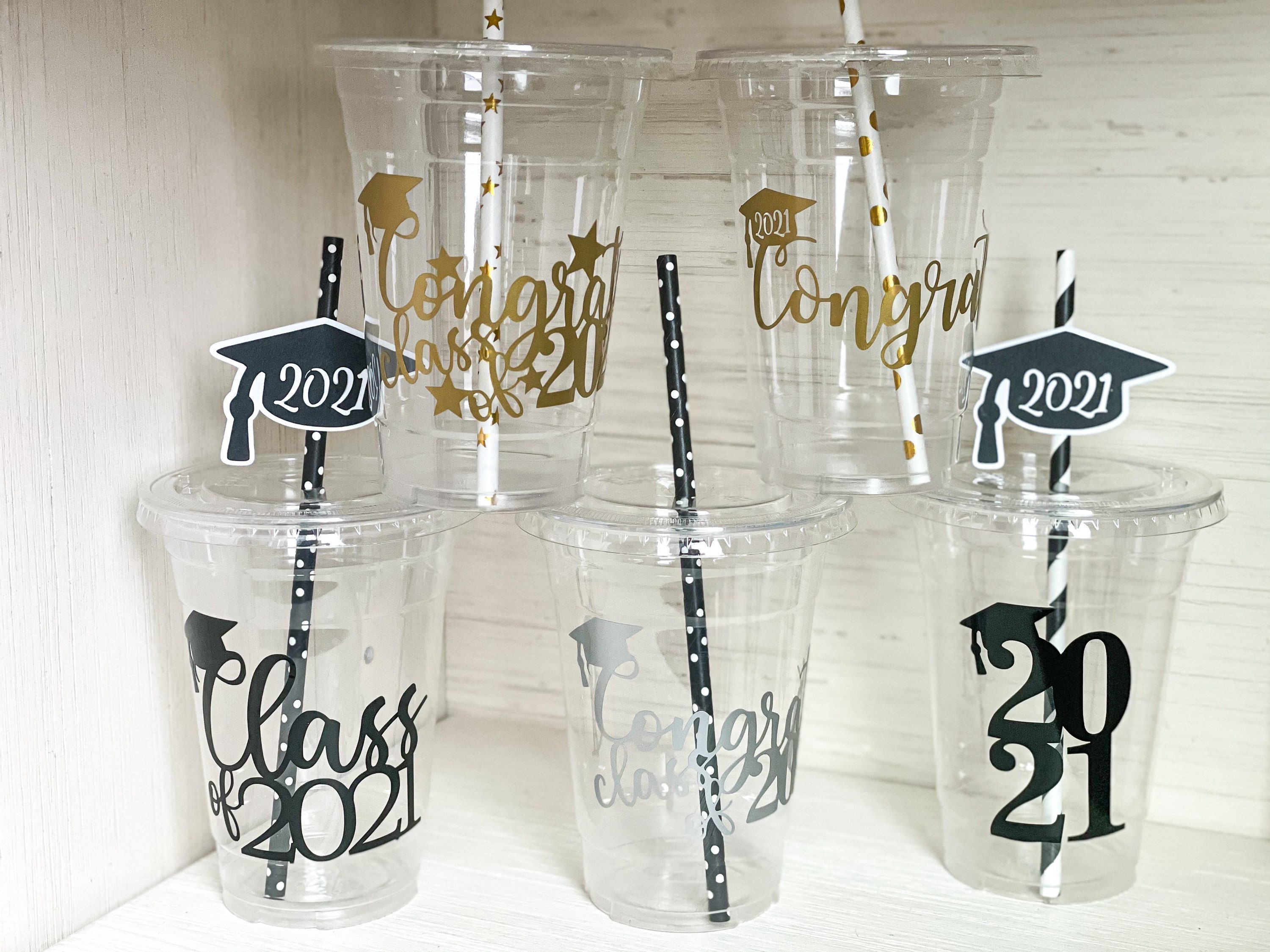 Graduation cups | Etsy