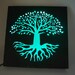 Tree of Life LED Lightbox Night Light - Etsy