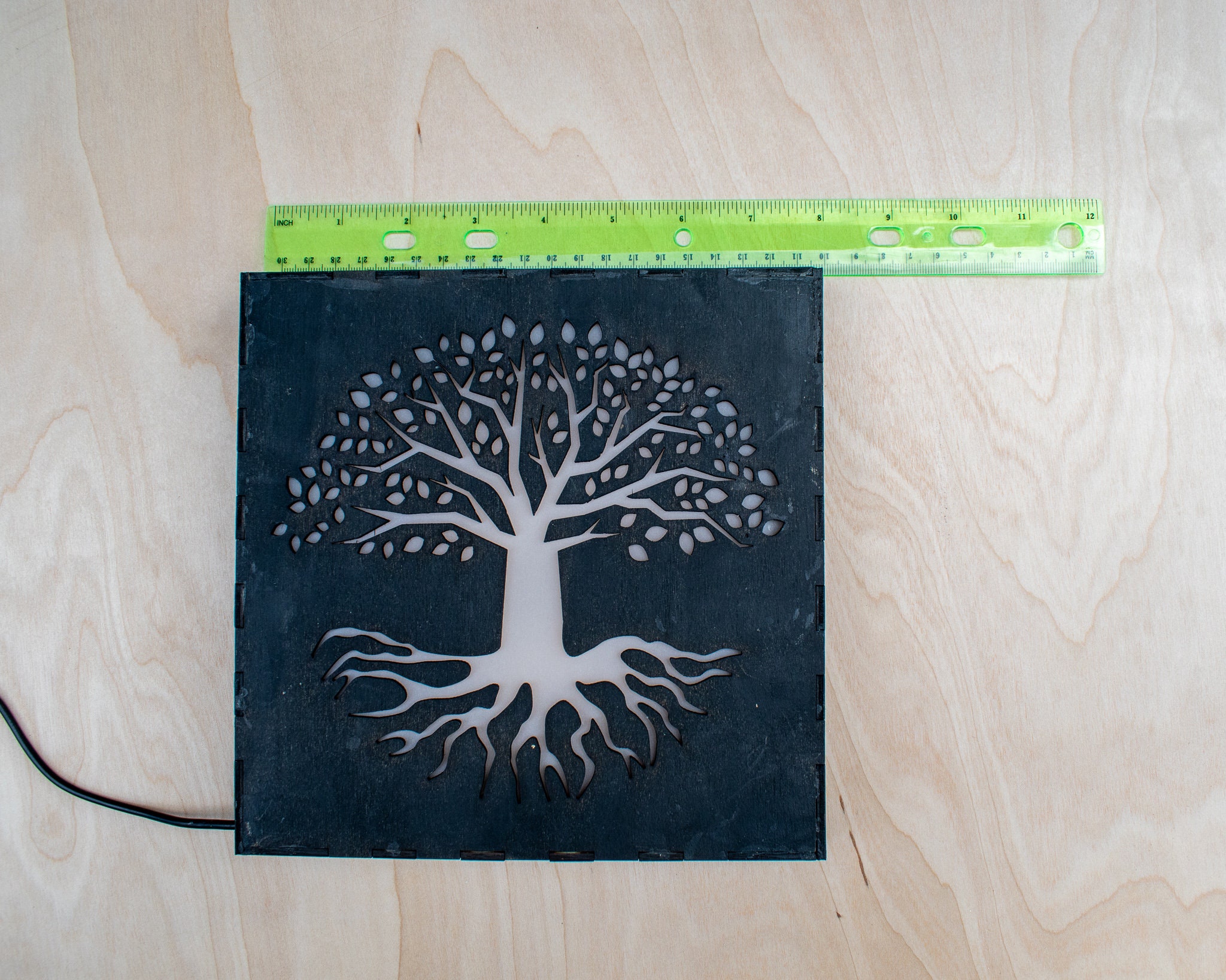 Tree of Life LED Lightbox Night Light - Etsy