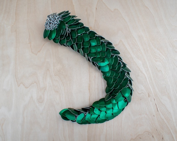 Scale Mail Dragon Tail Cosplay Handmade Chainmail | Etsy