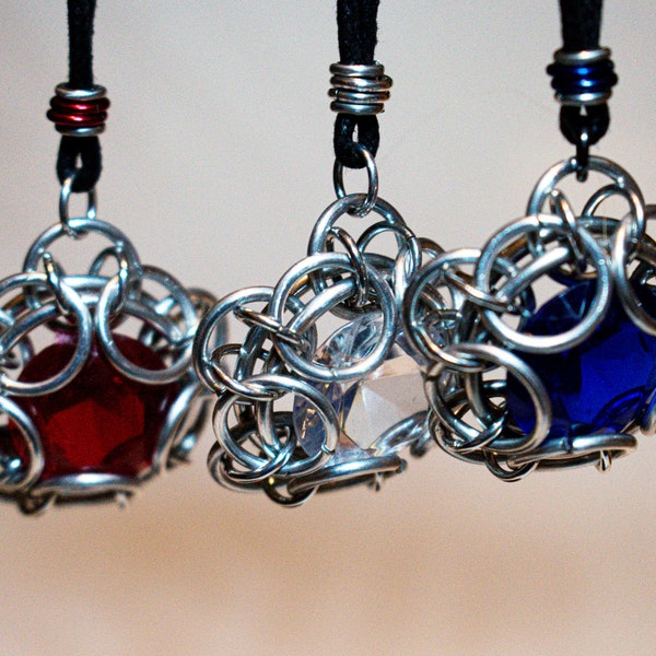 Chainmail Pendant - Etsy