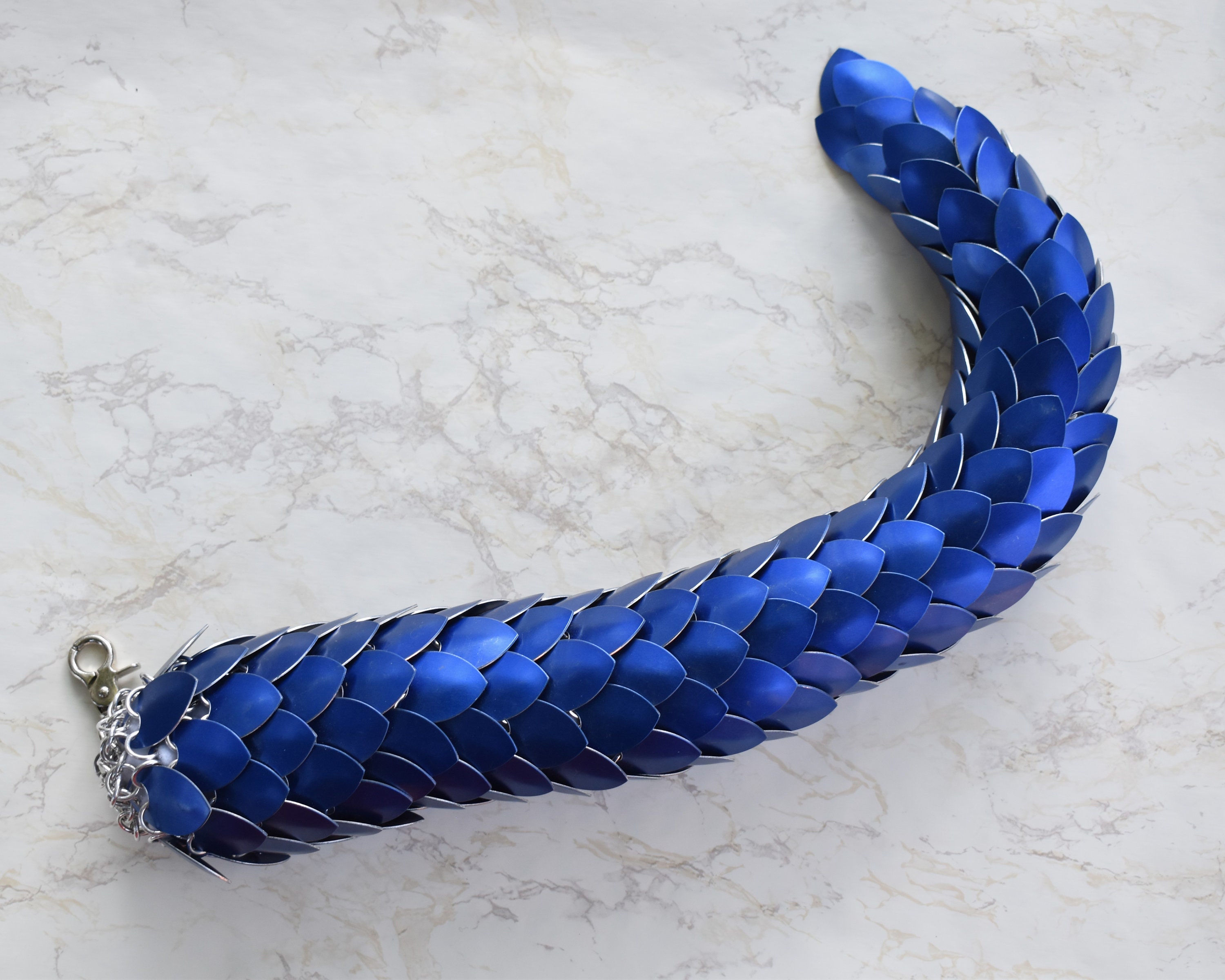 Scale Mail Dragon Tail Cosplay Handmade Chainmail - Etsy