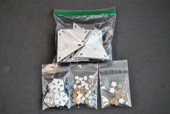 DIY Kit - Build Your Own Huge d20 - 20 Sided Dice Kit — Trapezio's Trinkets