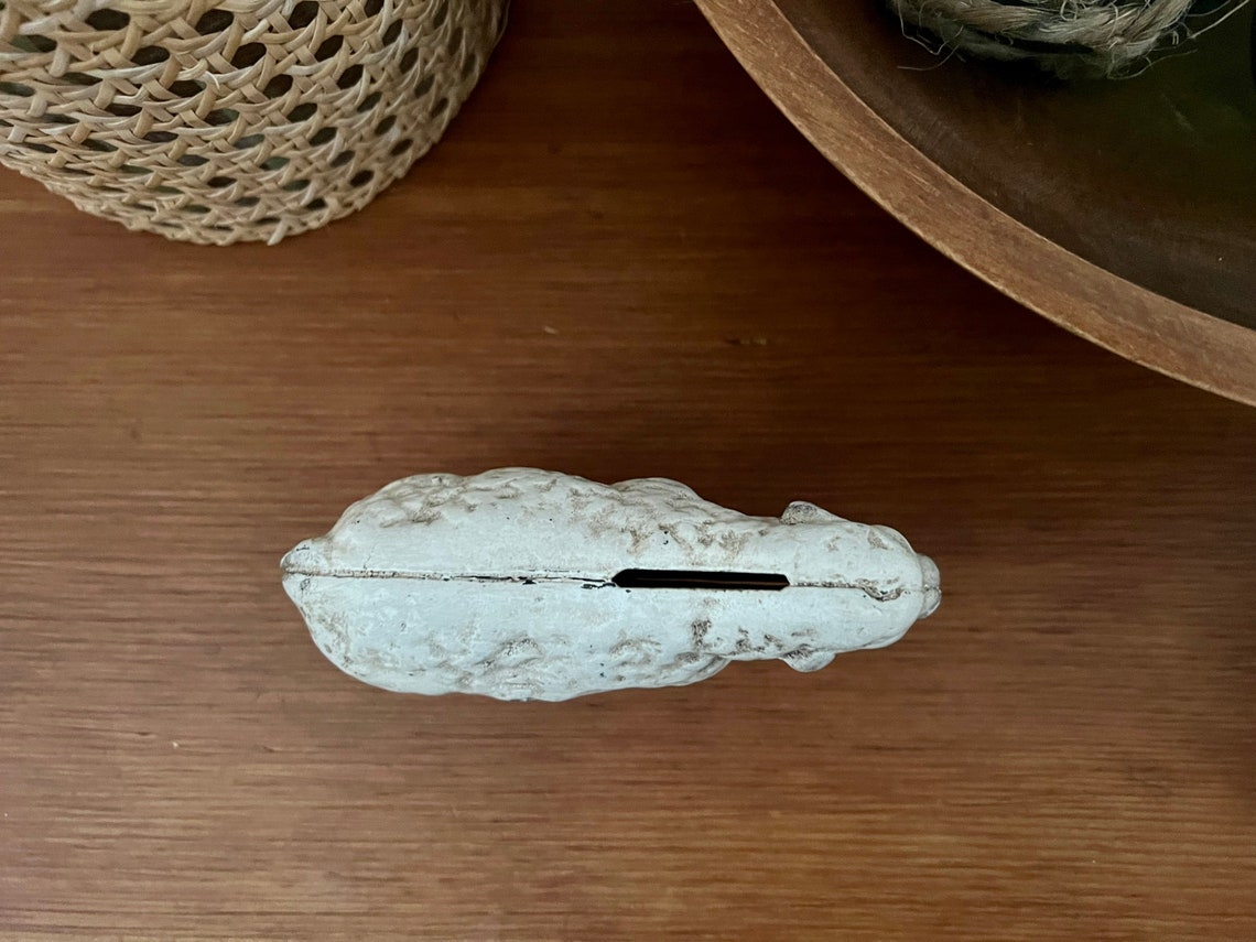 Antique Cast Iron Sheep Bank - Etsy