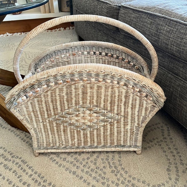 Wicker Basket - Etsy