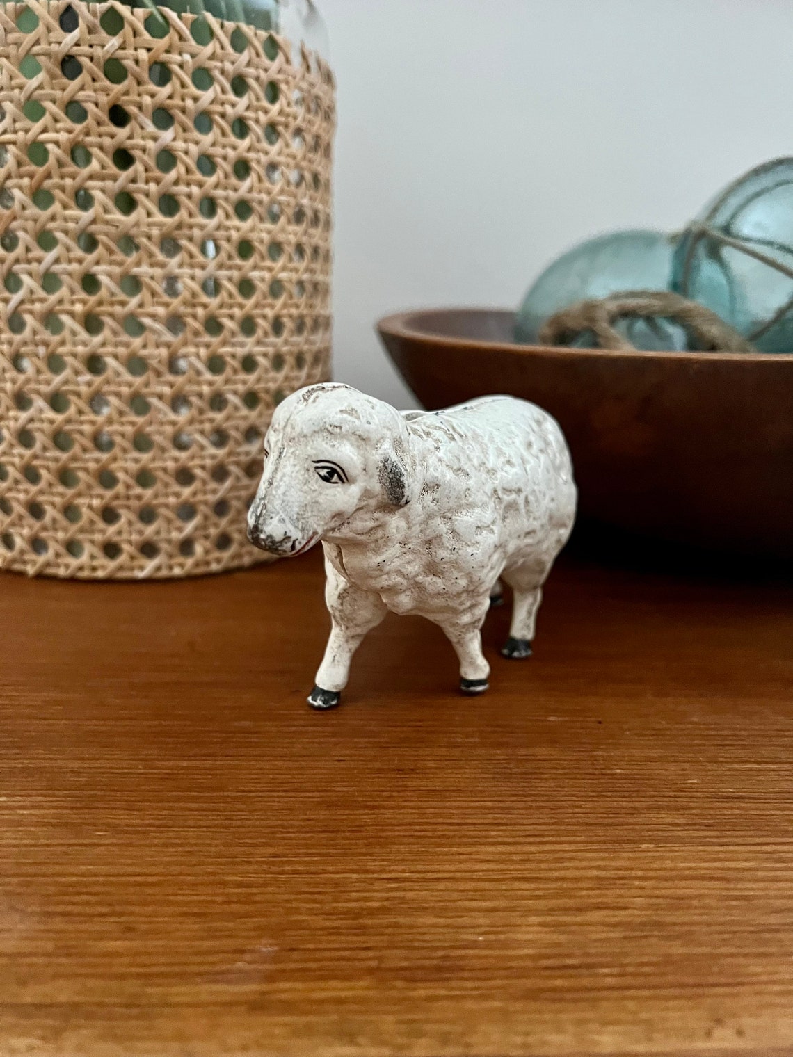 Antique Cast Iron Sheep Bank - Etsy