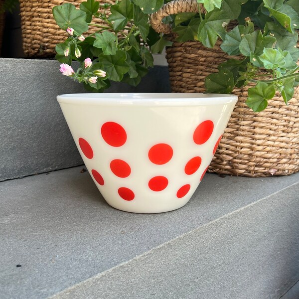 Fire King Red - Etsy