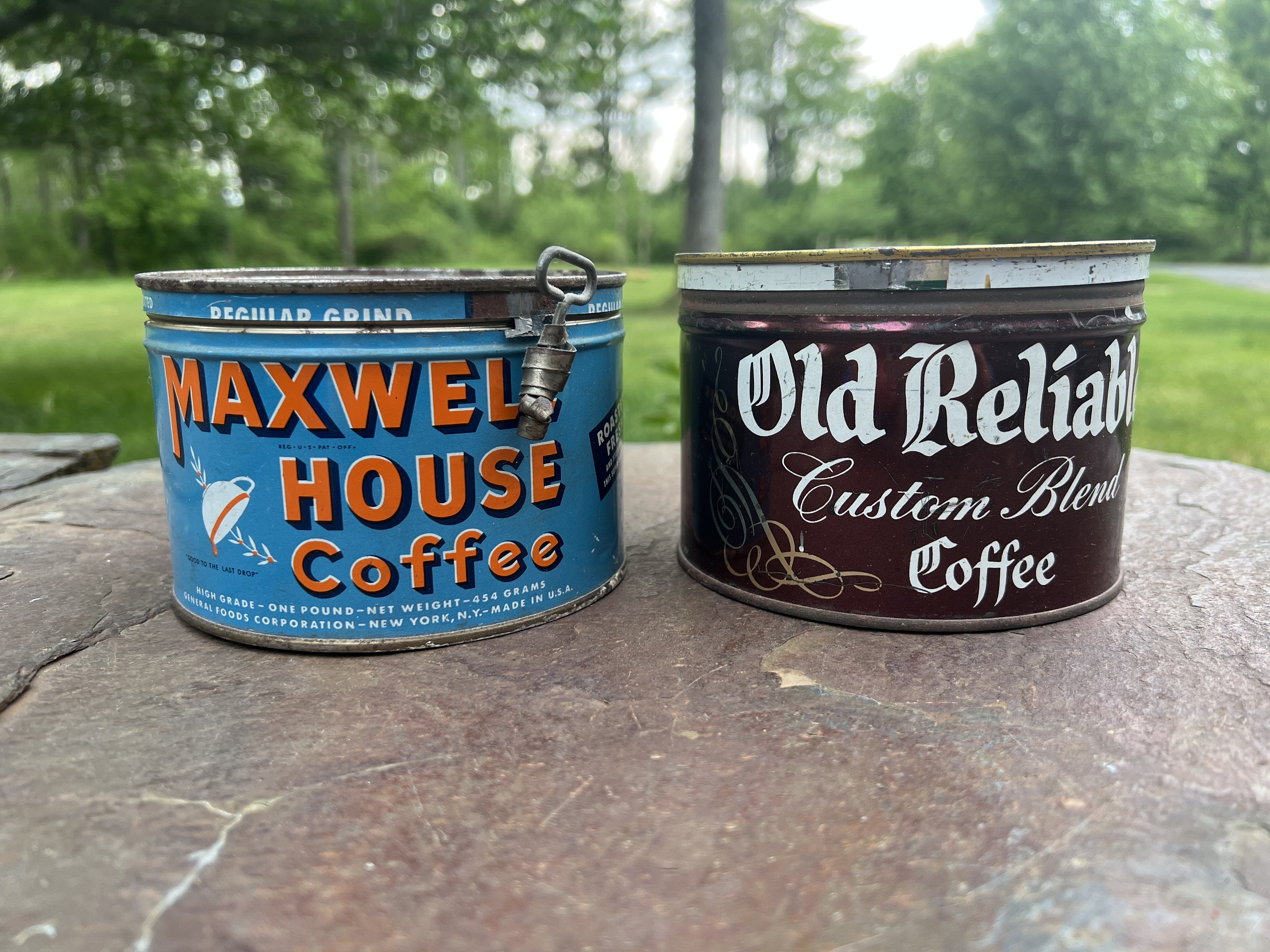 Old Vintage Coffee Can