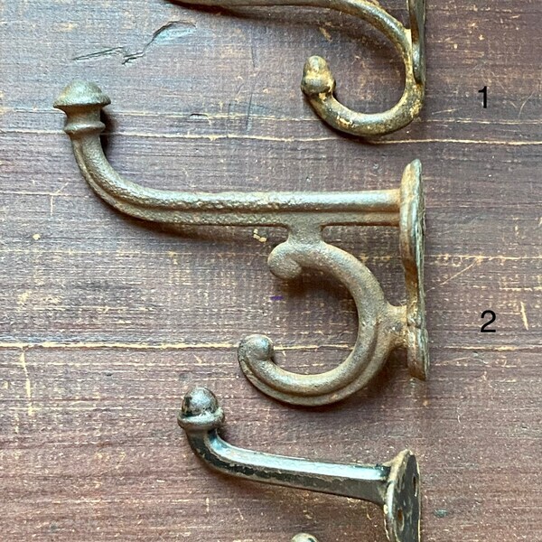 Cast Iron Acorn Coat Hook - Etsy