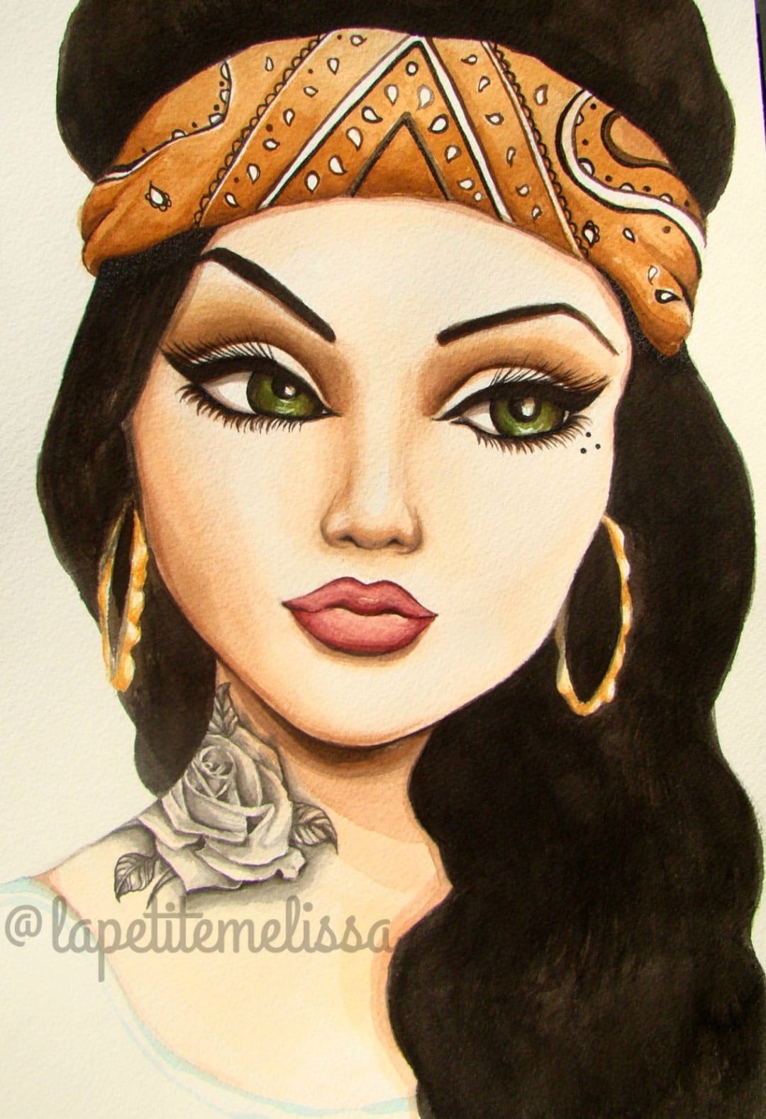 Mexican Chola Art