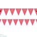 INSTANT DOWNLOAD, Strawberry Party, Pennant Banner, Printable - Etsy