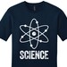 Men's Science Shirt Nerdy Science Geekery Bohr Model Science Shirt ...