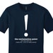 Funny Men's Exclamation Point Grammar Shirt Punctuation Shirt English ...