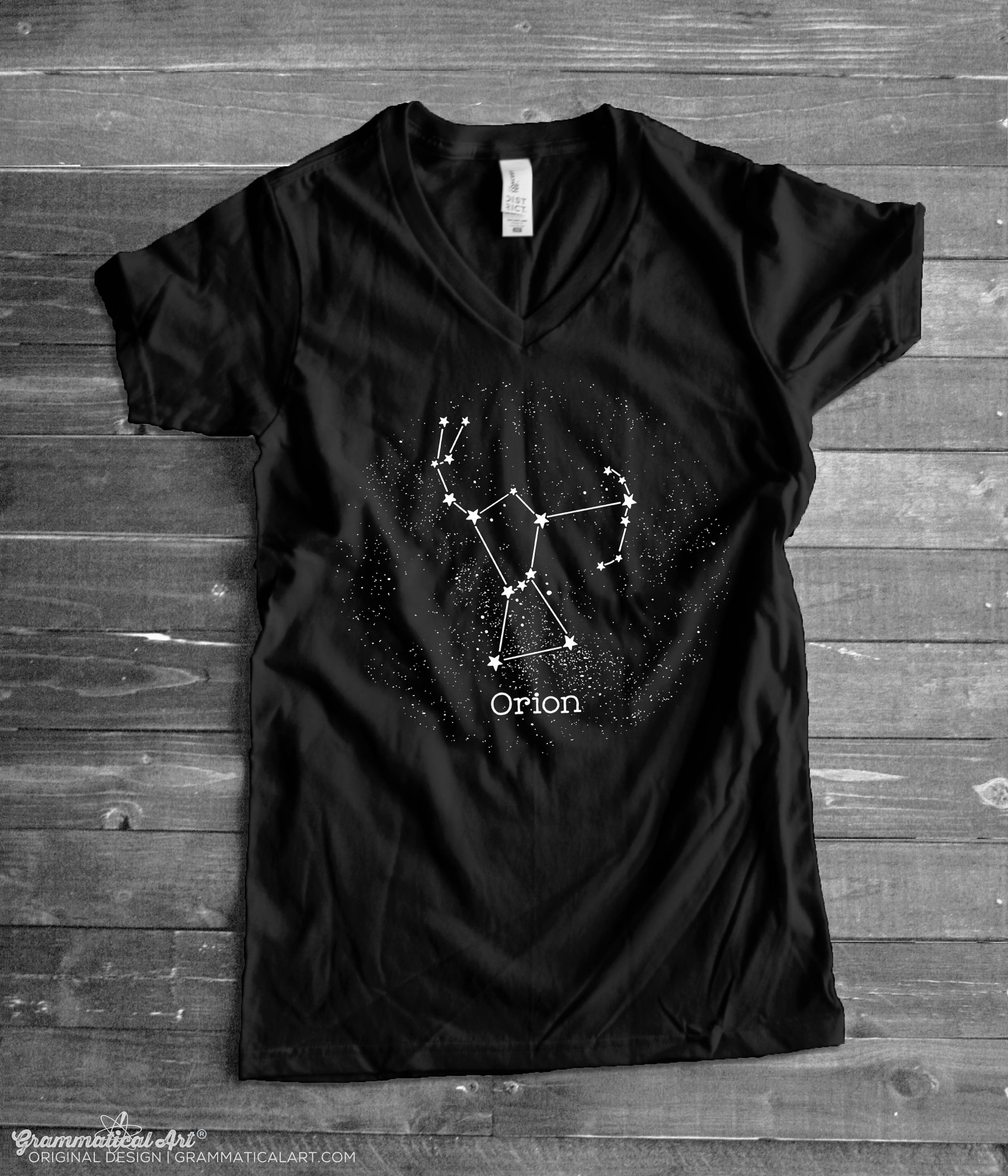 Orion Constellation Tshirt Space Shirt Science Shirt Gift | Etsy