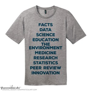 Science March Shirt Science Shirt Science is Real Shirt Science Matters ...