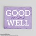 Good Versus Well Grammar Print English Teacher Gifts for Teachers Light ...