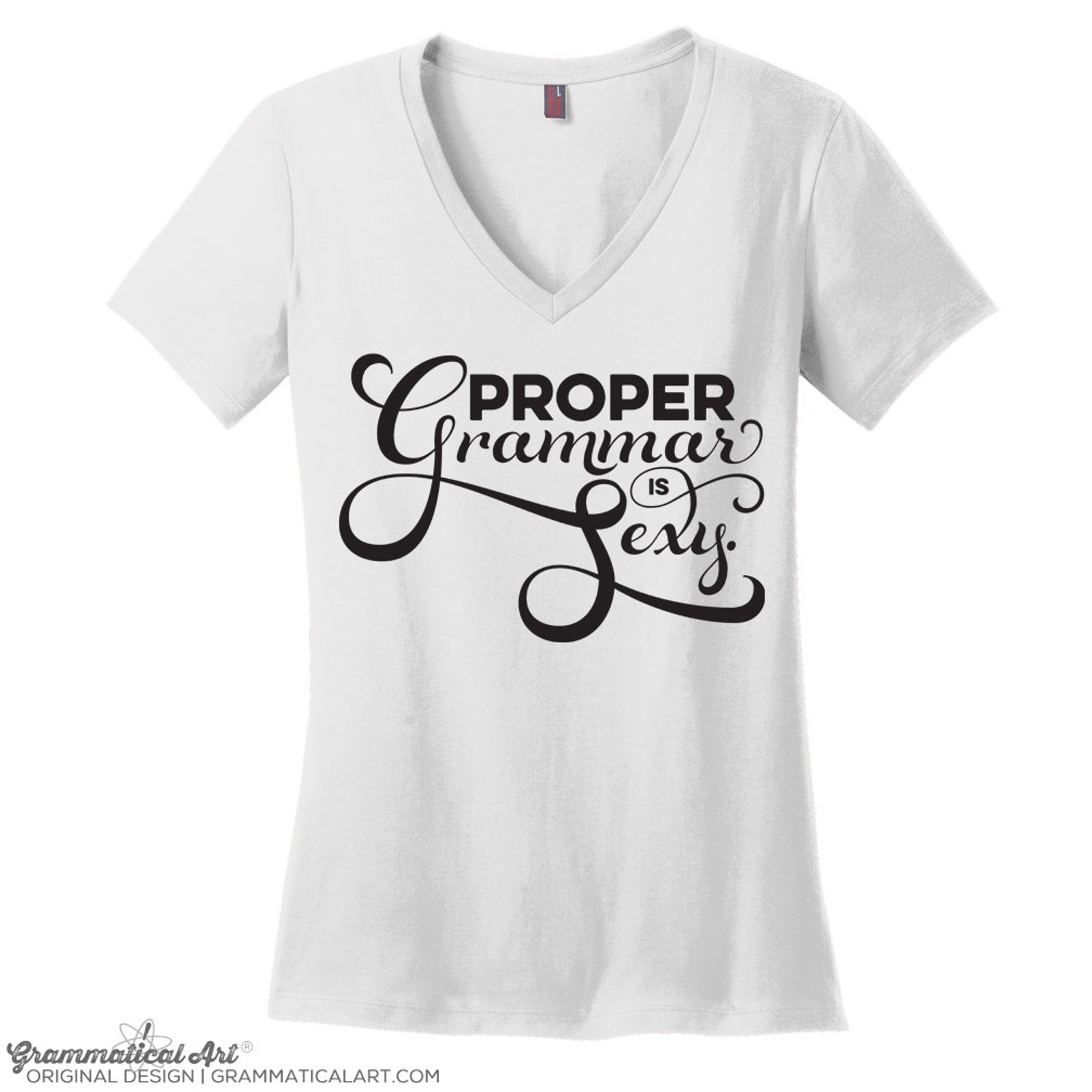 Grammar Police Shirt Grammar Shirt Grammar Tshirts for Women V Neck ...