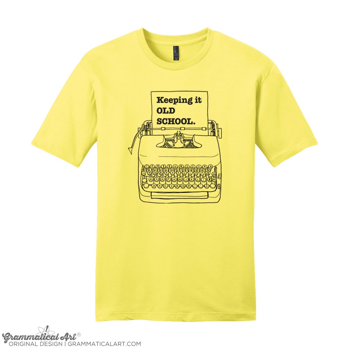 Typewriter Shirt Hipster Shirt Copywriter Librarian Editor Author ...