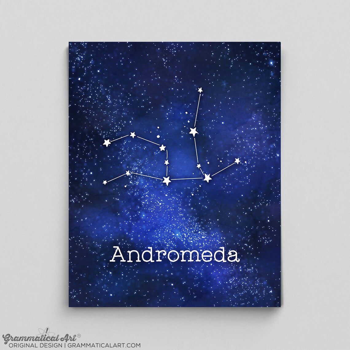 Andromeda Constellation Print Constellation Art Outer Space | Etsy