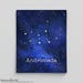 Andromeda Constellation Print Constellation Art Outer Space Art ...