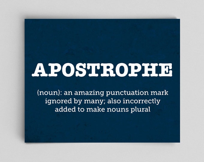 Apostrophe Punctuation Shirt English Teacher Men's Grammar - Etsy