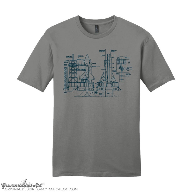 Launchpad Blueprint Tshirt Cool Science Blueprints Cool - Etsy