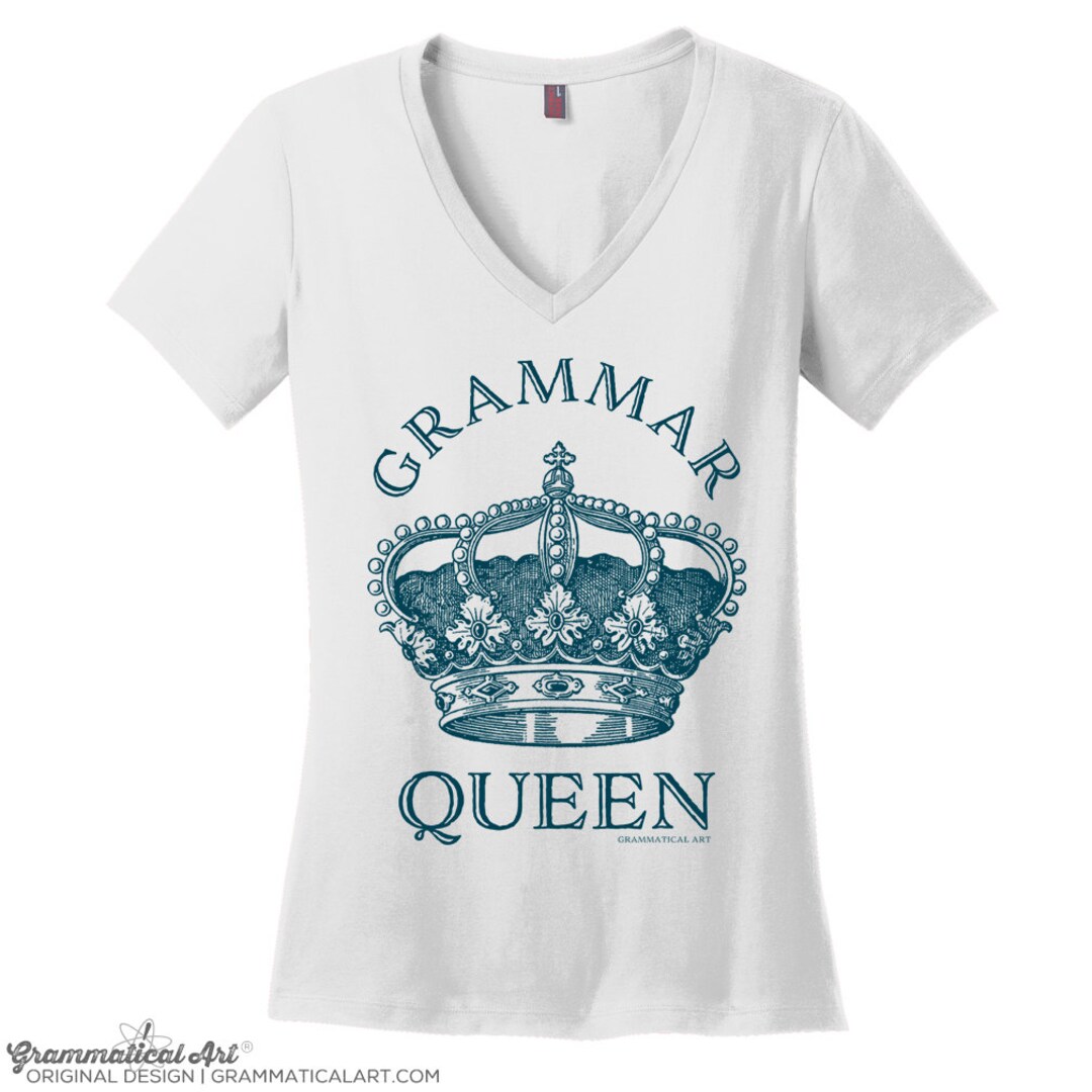 Grammar Queen Shirt Grammar Shirt Grammar Gift Ideas for Her Gifts for ...