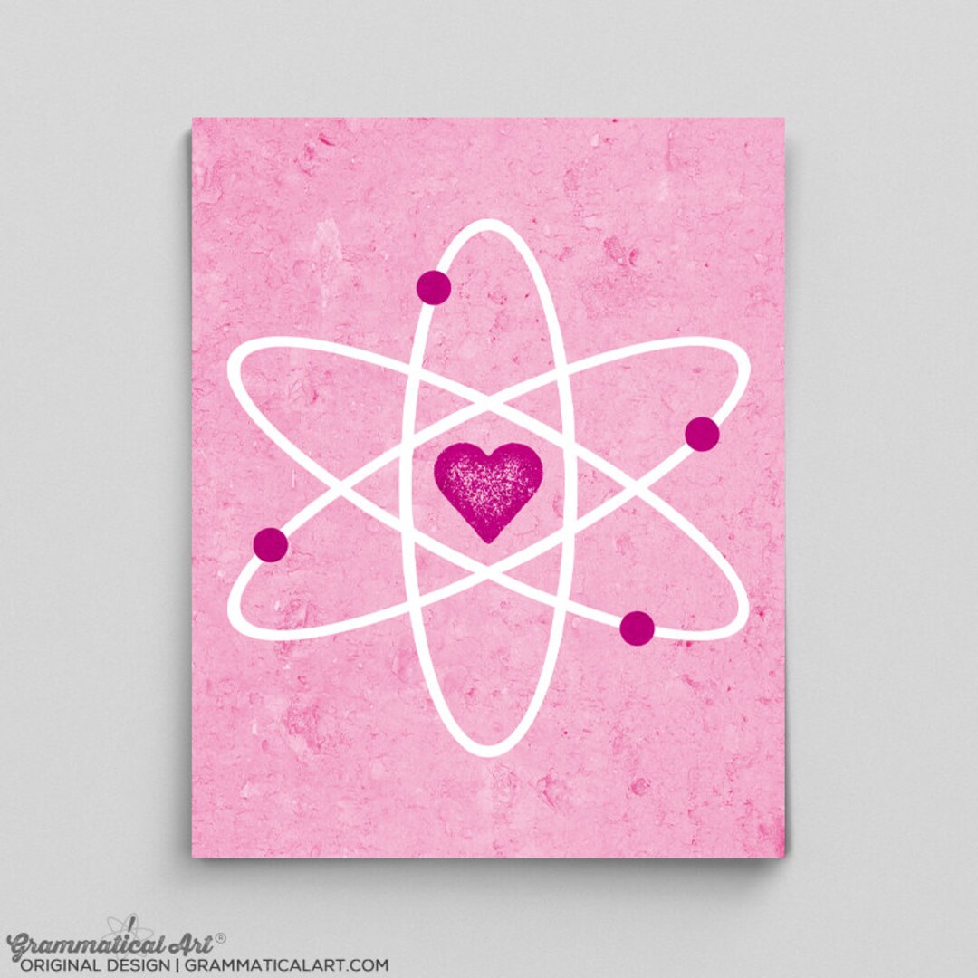 Science Love Women in Science Print Gifts for Her Teacher Gifts for ...