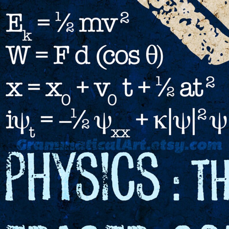 Science Physics Funny Print Science Teacher Gifts for Teachers Funny ...