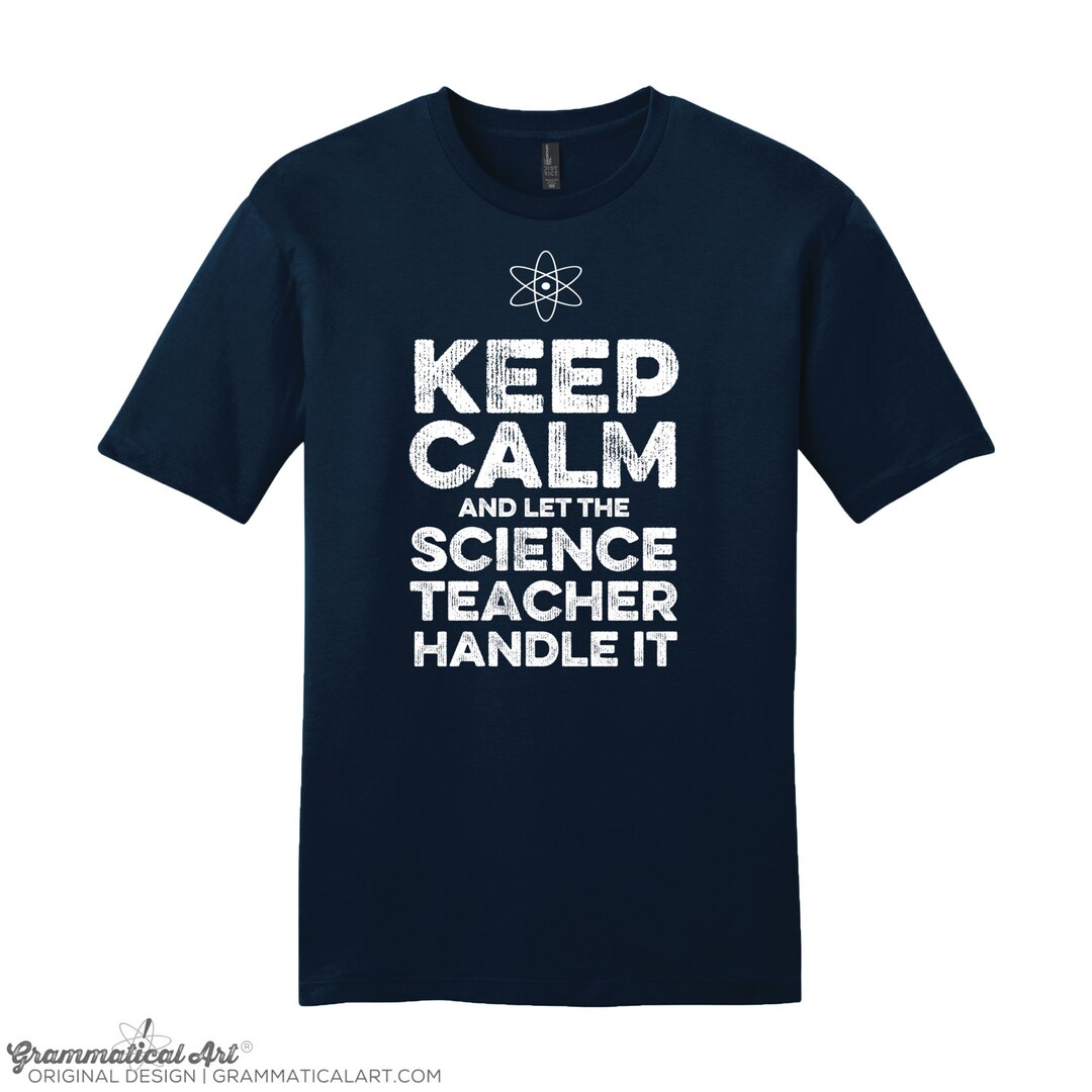 Keep Calm Science Teacher Tshirt Back to School Gifts for Teachers ...