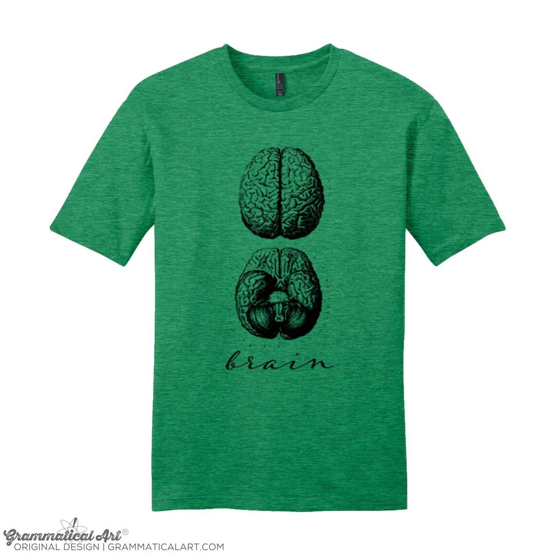 Womens Brain Shirt Vintage Anatomy T-shirt Anatomy Shirt Science Shirt ...