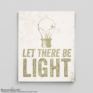 Vintage Light Bulb Poster, Tesla Poster, Science Poster, Funny ...