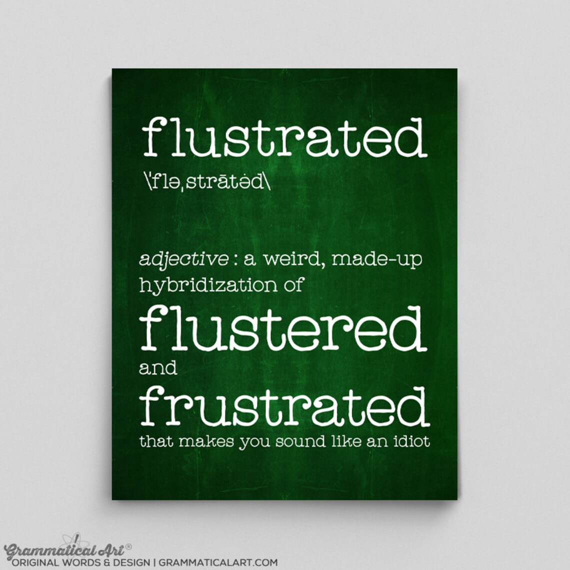Grammar Poster Dictionary Print Funny Classroom Posters - Etsy