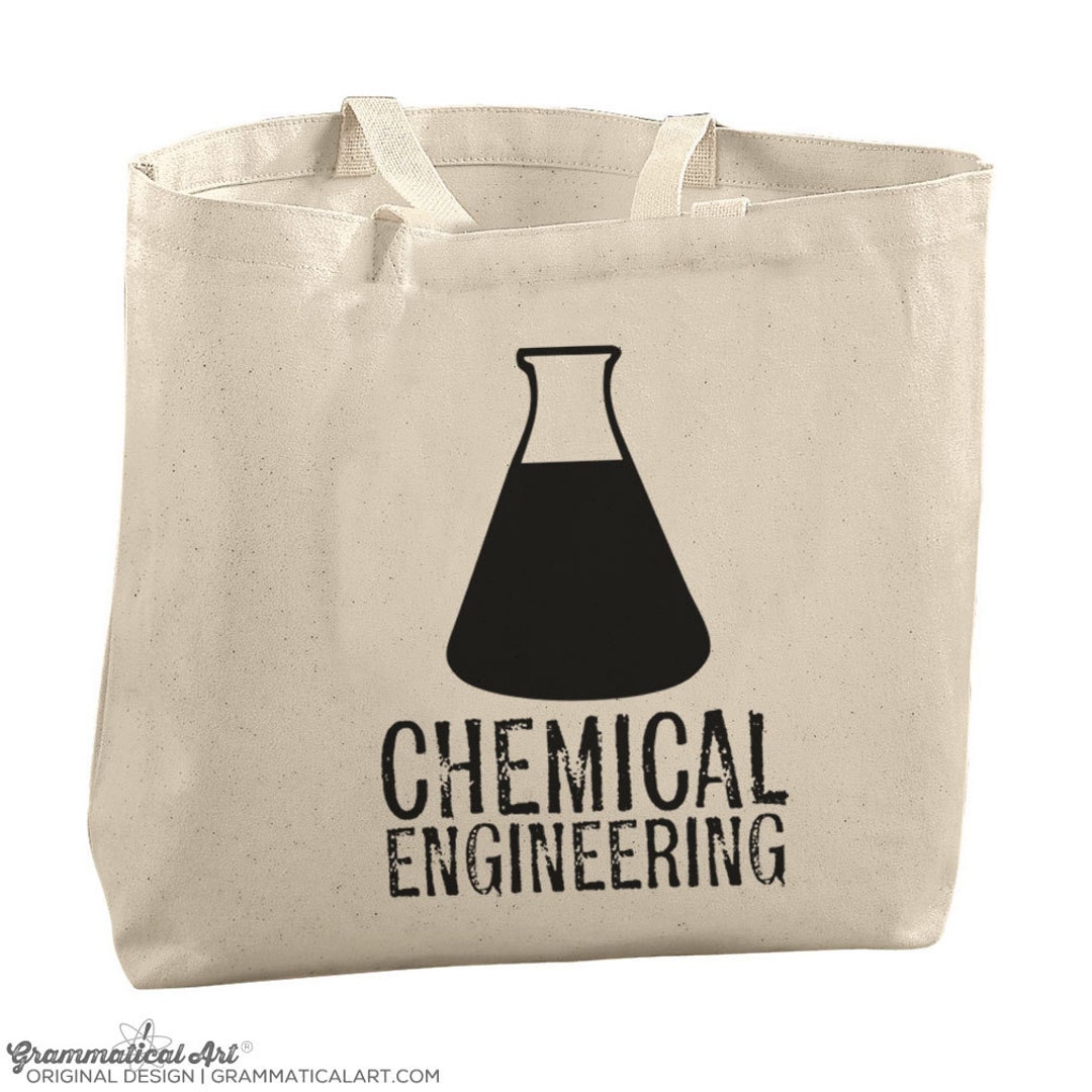 Chemical Engineering Large Totes Beach Bags Canvas Tote Bag Chemistry ...