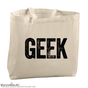 Geek Tote Bag Gifts for Sister Gifts for Him Gifts for Mom Gifts for ...