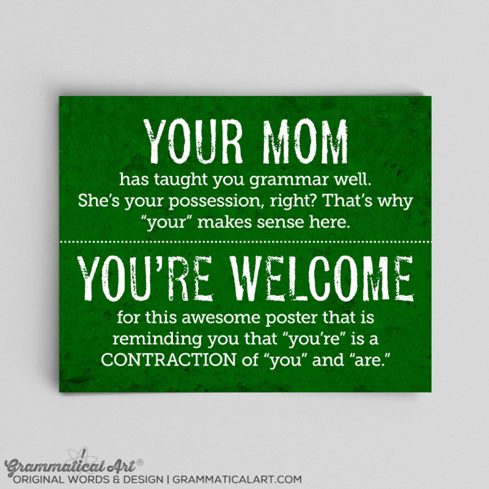 Printable Classroom Decor Grammar Poster Grammar Funny - Etsy