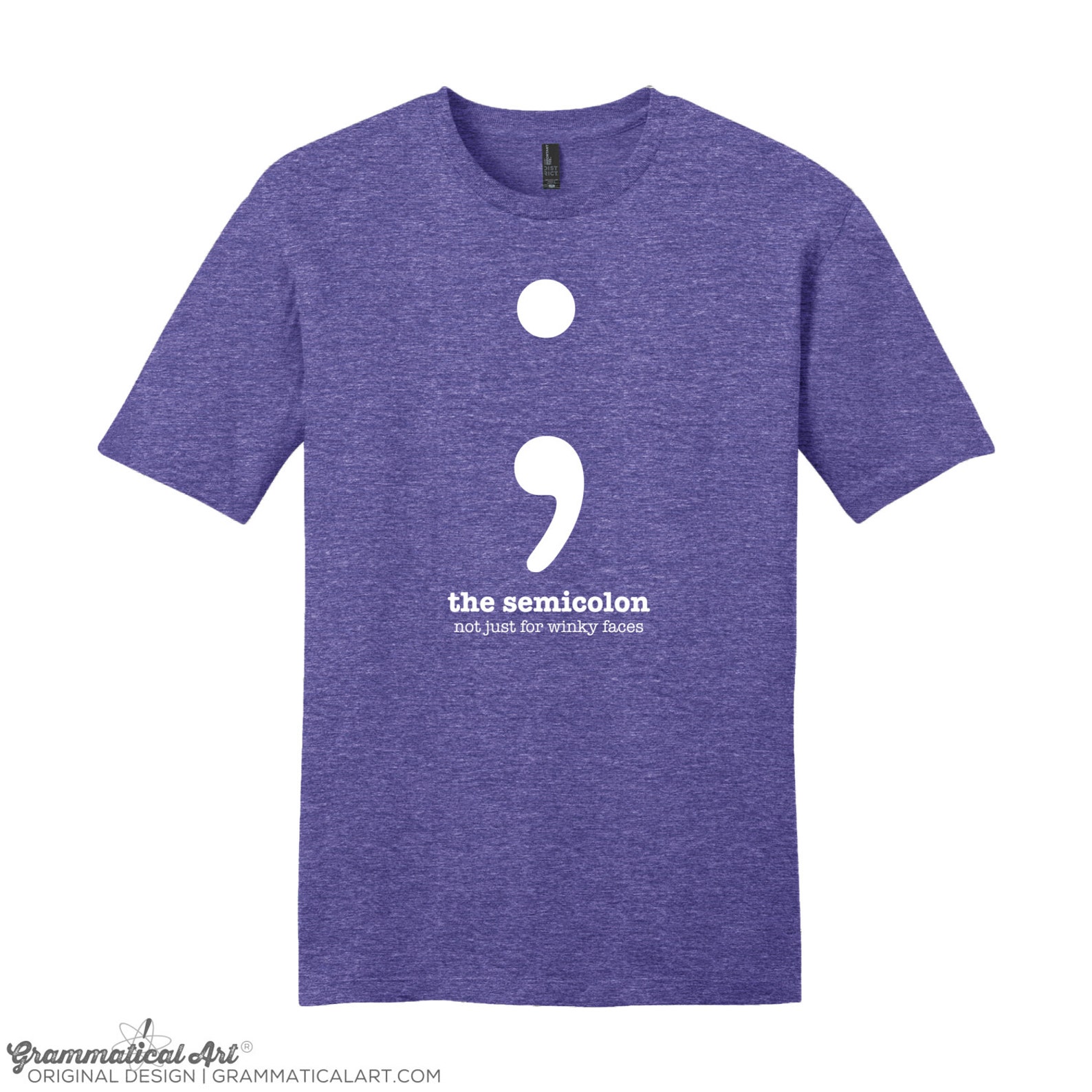 Semicolon Punctuation Shirt English Teacher Ladies Grammar Shirt Gifts ...