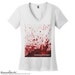 Crime Scene Forensics Gifts V Neck Tee Nerdy Science Shirt Womens Shirt ...