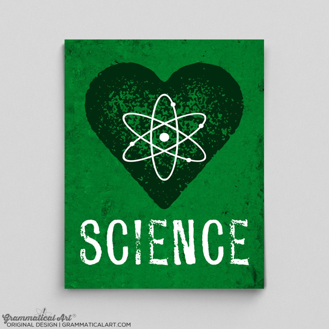 Science Teacher Gifts, Customizable Home Decor, Digital Downloads for ...