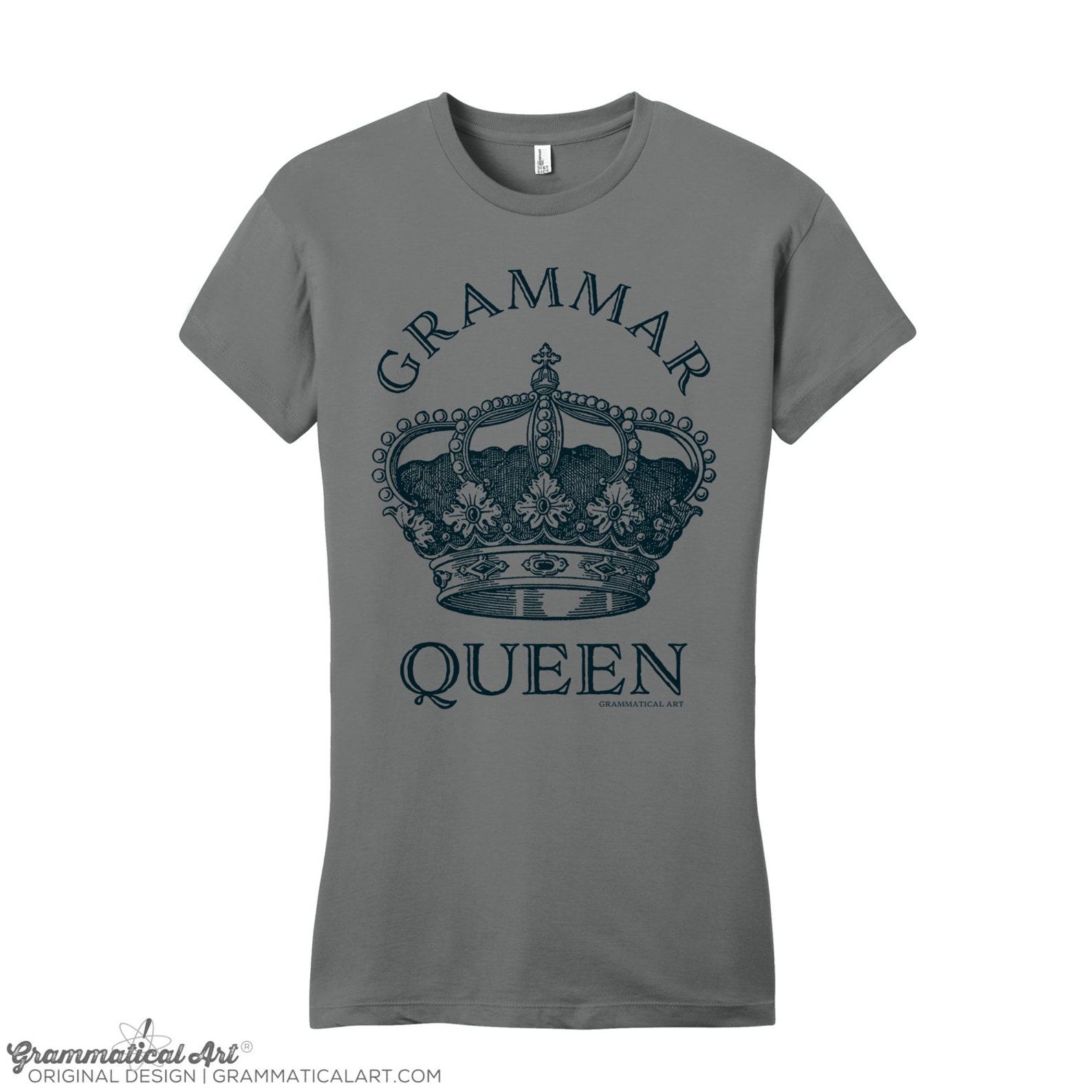 Grammar Police Shirt Grammar Queen Funny Shirt for Women Sarcastic Gift ...
