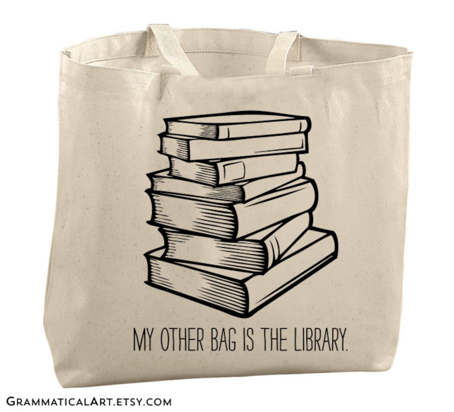 Library Tote Bag Large Totes Beach Bags Canvas Tote Bag Tote - Etsy