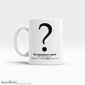 Punctuation Grammar Mug Grammar Police Gift Ideas Coffee Mugs for ...