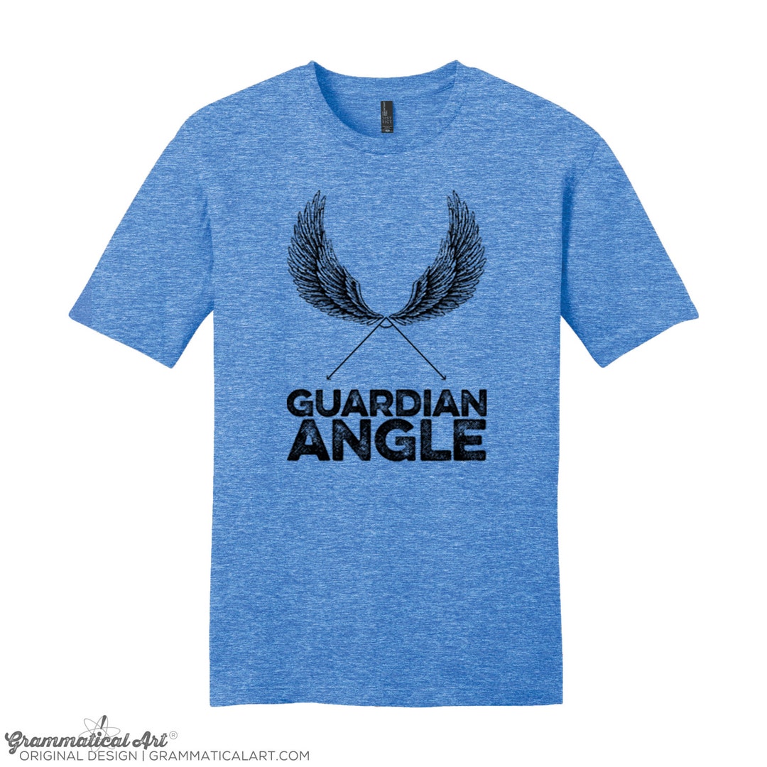 Graphic Tee Guardian Angle Hipster Shirt Funny English Teacher Gift ...