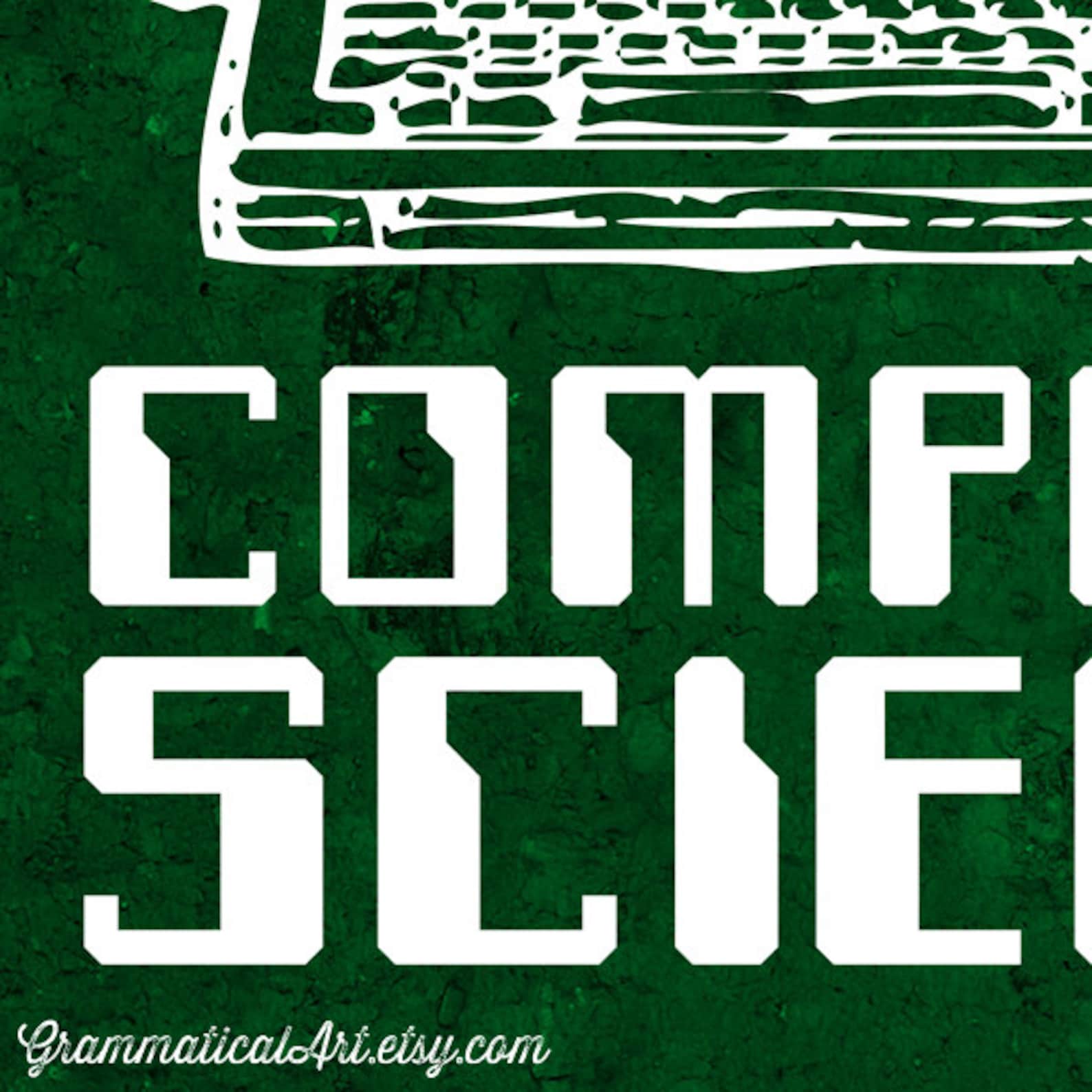 Old Computer Science Computer Programming Computer Poster Retro Poster ...