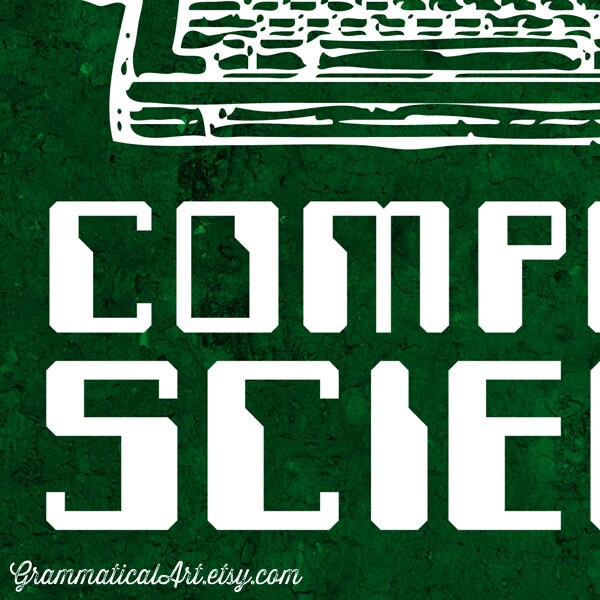 Old Computer Science Computer Programming Computer Poster Retro Poster ...