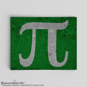 Pi Day Mathematics Mathematical Art Math Posters Math Art Teacher Gifts ...