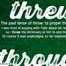 Through Threw Thru Definitions Grammar Poster English Teacher Gifts for ...